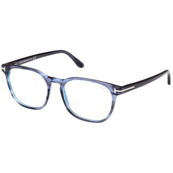 Tom Ford | Accessories | Tom Ford Square Eyeglasses Ft5868b9253 Blue ...